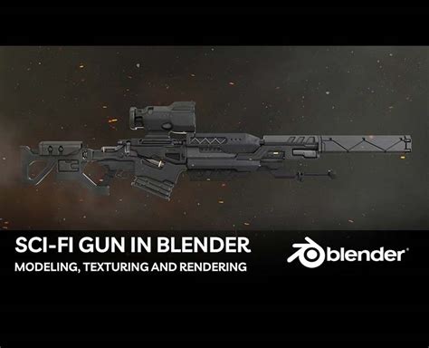 Modeling A Gun In Blender Modeling Flippednormals