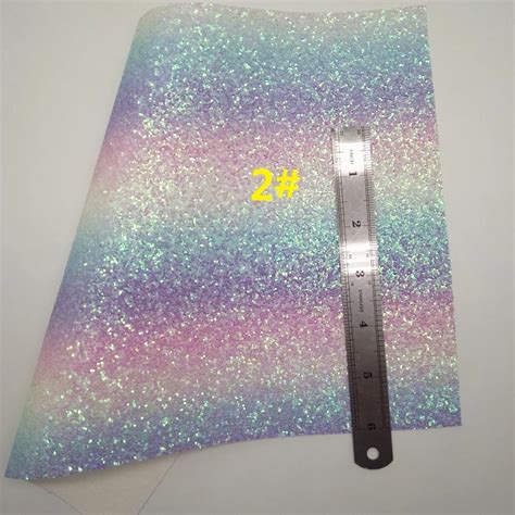 Радужная блестящая ткань леопардовая синтетическая кожа переливающиеся листы из искусственной