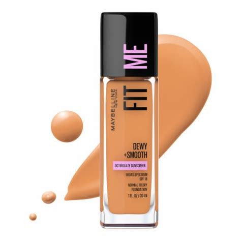 Maybelline Fit Me Dewy Smooth Liquid Foundation 330 Toffee 10 Fl Oz