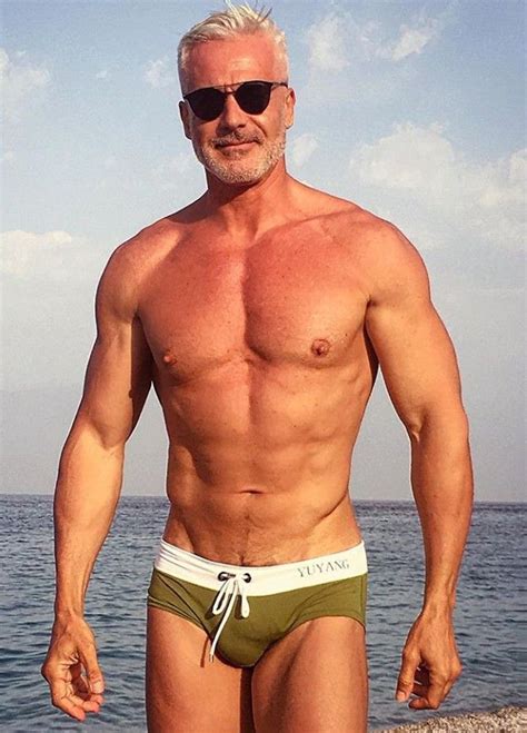 Silver Fox Handsome Older Men Scruffy Men Hairy Men Older Man Old