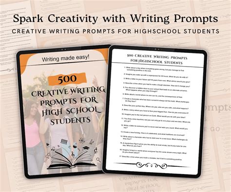500 Creative Writing Prompts High School Writing Prompts Story