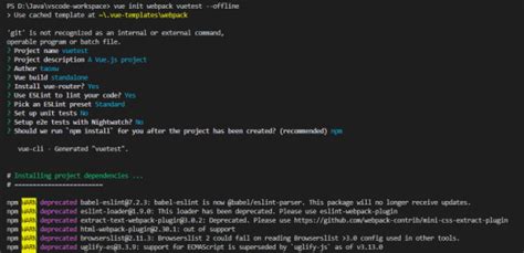 VsCode 操作手册 搭建Vue项目及配置 铁马冰河 博客园