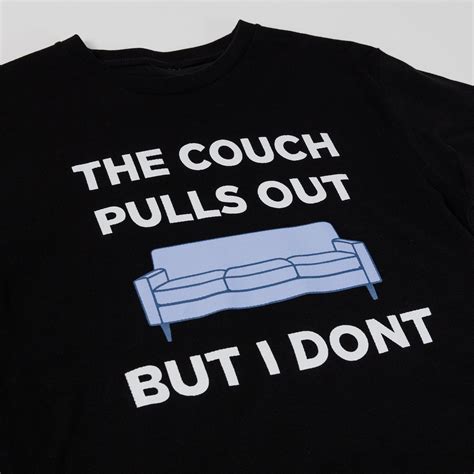 Pull Out Couch Black Tee Danny Duncan