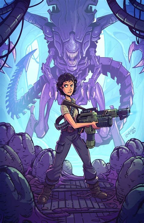 Ripley Aliens By Derek Laufman R Alternativeart