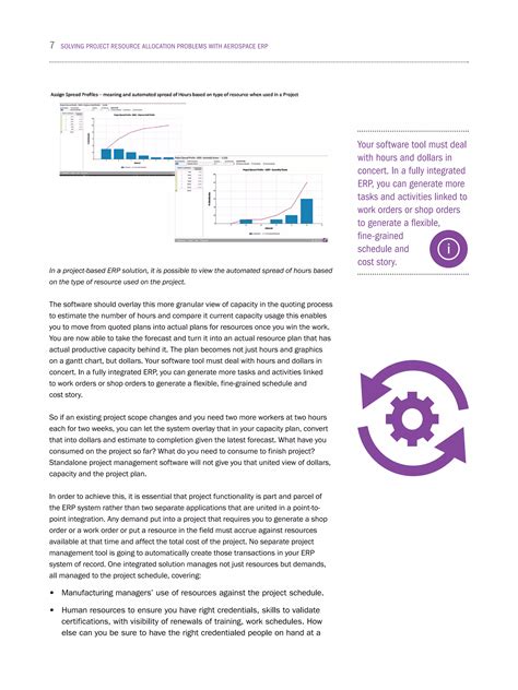 solving project allocation resource problems with aerospace erp pdf