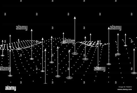 Abstract Vector Three Dimensional Digital Terrain Of Big Data Concept