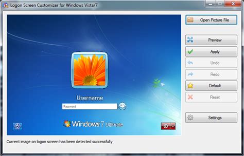 Windows Logon Screen