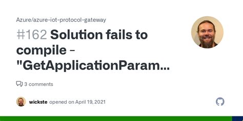 Solution Fails To Compile Getapplicationparametersfiles Task Failed