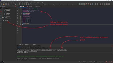 Add The Option To Change Panels Fonts Issue Texstudio Org Texstudio GitHub