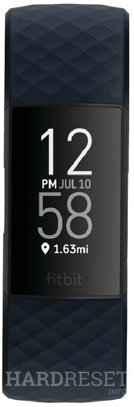Hard Reset FITBIT Charge 4