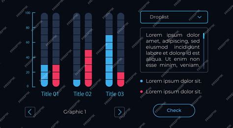 Premium Vector Diagram With Arrows Ui Element Template