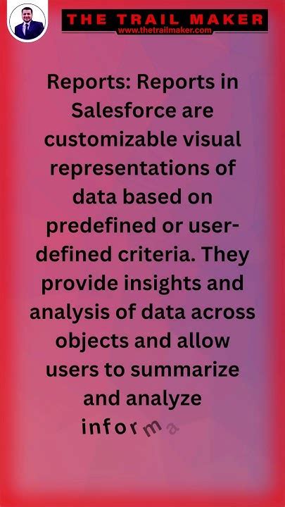 What Are Reports In Salesforce Shorts Salesforceshorts Salesforce