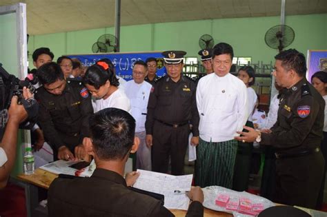 ပြည်ကြီးတံခွန်မြို့နယ် အ ထ က ၂၇ ကျောင်းတွင် ပန်းခင်းစီမံချက်ဖြင့် ကွင်းဆင်းဆောင်ရွက်ခဲ့သော နိုင