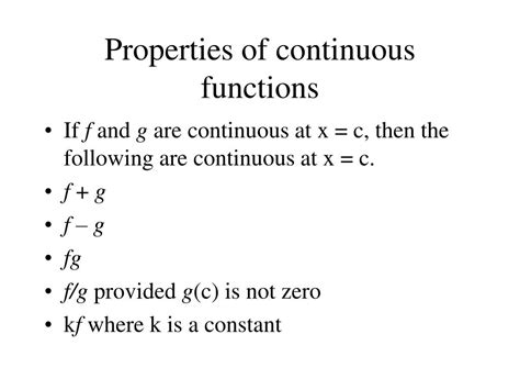 Ppt 23 Continuity Powerpoint Presentation Free Download Id5582931