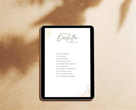 The Complete Home Declutter Checklist Download Print