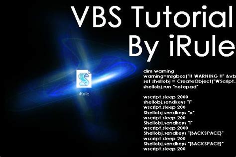 Vbs Tutorial Basics Tutorial Vbs Basic