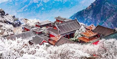 五岳泰山风光冬天景色别致太漂亮了 白雪 泰山 景色 新浪新闻