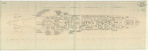 Scale 196 Sheet 7 Of A Book Of General Arrangement As Fitted Plans