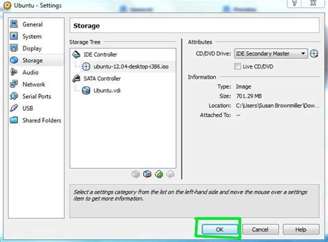 installing ubuntu inside windows using virtualbox