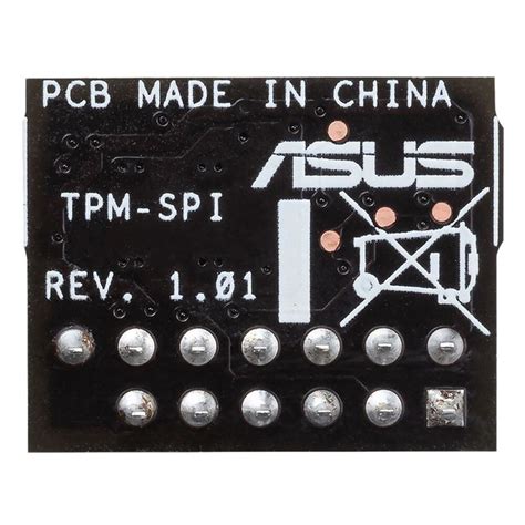 Asus TPM SPI 14 Pin Card Chip Computer Security SPI Interface NPCT750 Nuvoton BIG W