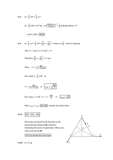 Solution To Assignment General Physics Phys 2014 Docsity
