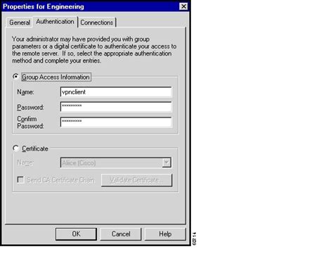 Configuring The VPN Client