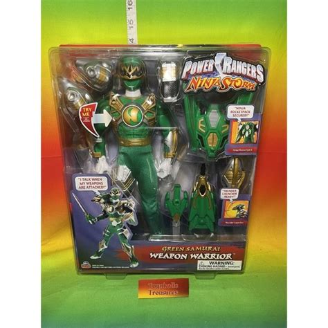 Toys Power Rangers Ninja Storm Weapon Warrior Green Ranger Poshmark