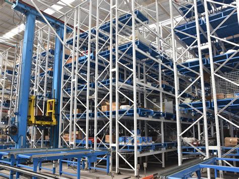 Automatic Warehouse Stacker Crane Automated Storage Retrieval Racking