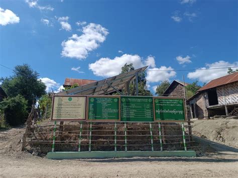 ဆင်ပေါင်ဝဲမြို့နယ် အင်းလတ်ကျေးရွာ ကျေးရွာဖွံ့ဖြိုးတိုးတက်ရေးလုပ်ငန်းစီမံကိန်း Vdp ဖြင့် ဆောင်ရ