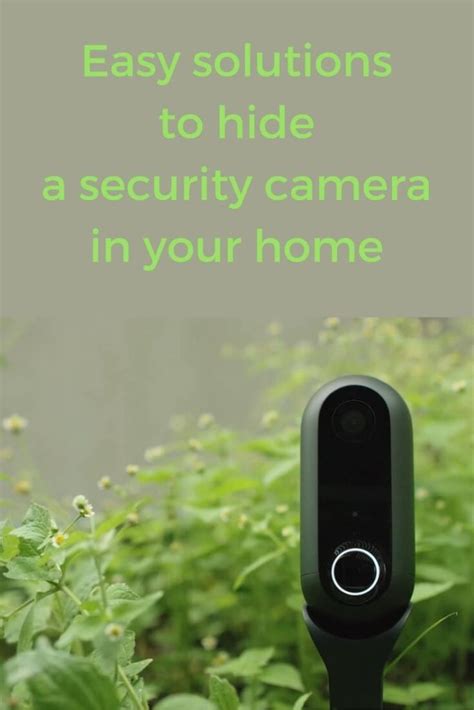 How To Hide A Security Camera Effectively Smart Home Solver