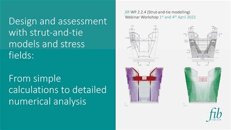 Design And Assessment With Strut And Tie Models And Stress Fields From Simple Calculations To