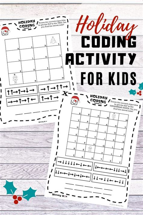 Holiday Coding Activity Artofit