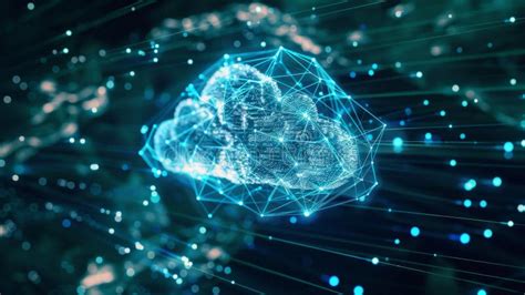 Outline Of A Cloud Computing Network Prioritizing Security Stock