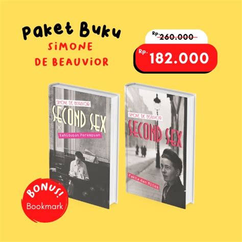 Jual Paket Buku Simone De Beauvoir Second Sex Original Baru Segel Naras Shopee Indonesia
