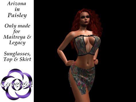 Second Life Marketplace Arizona In Paisley By Coveted