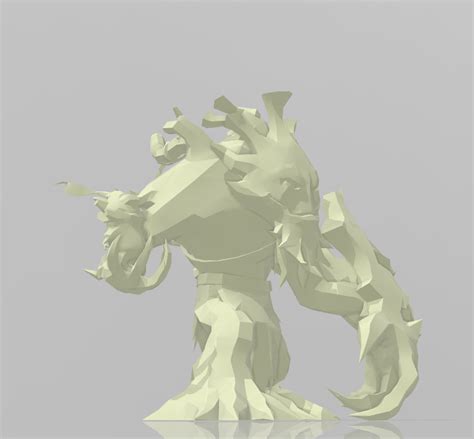 Stl File Maokai Figure・3d Print Design To Download・cults