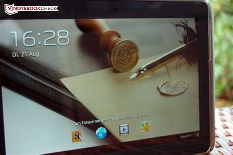 Review Samsung Galaxy Note Gt N Tablet Notebookcheck Net Reviews