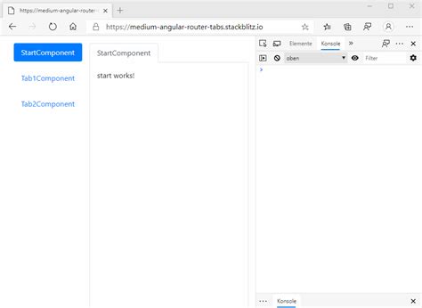 Angular Router And Tab Based Navigation Within A Spa By Marco Franke Medium