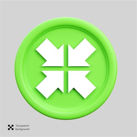 Premium Psd Reduce Symbol 3d Icon