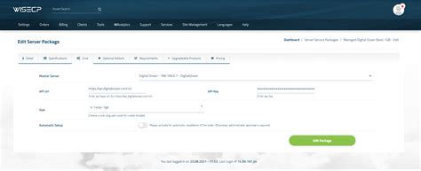 Wisecp Digital Ocean Server Module 30 Off