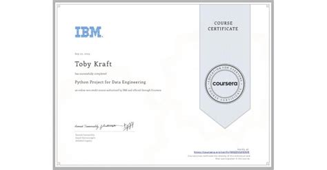 One More Step Along The Way To A Data Engineering Certificate Toby Kraft