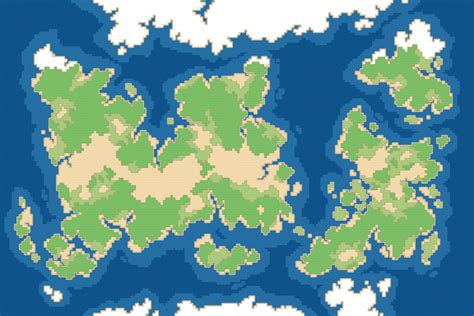 Organic Overworld Maps Using RTP RPG Maker Forums