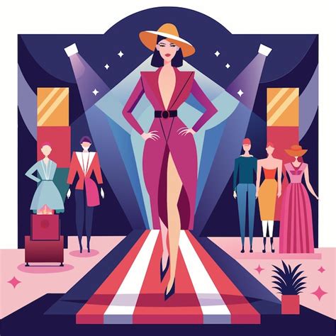 Fashion Show Clip Art For Women