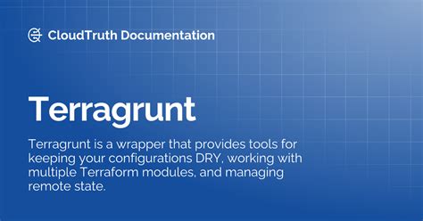 Terragrunt Cloudtruth Documentation