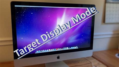 Target Display Mode Using An Imac As A Monitor
