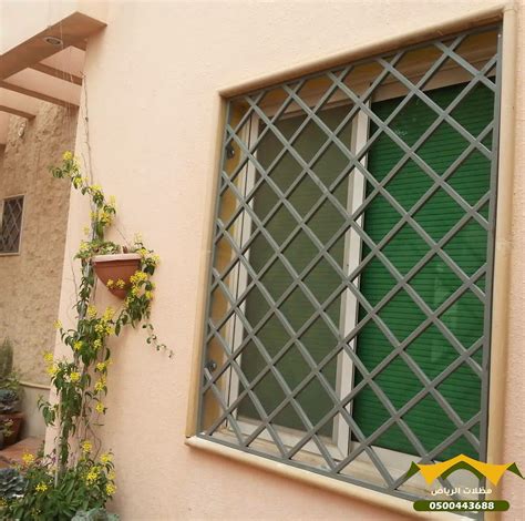 اشكال شبابيك حديد الرياض 0500443688 نوافذ حديدية عصرية