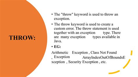 Exception Handling In Javappt