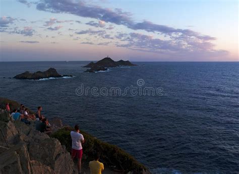 Iles Sanguinaires Gulf Of Ajaccio Corsica Corse France Europe