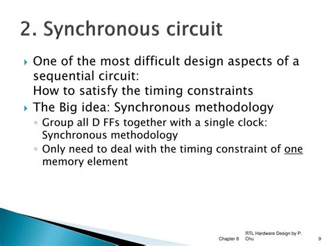 PPT Sequential Circuit Design Principle PowerPoint Presentation Free Download ID 4321244