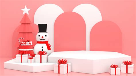 추상 크리스마스 최소한의 모의 장면 지오메트리 포디움 모양 제품 디스플레이 모형 받침대 단계 파스텔 배경 3d 렌더링에 새해 복 많은 새해 0명에 대한 스톡 사진 및 기타